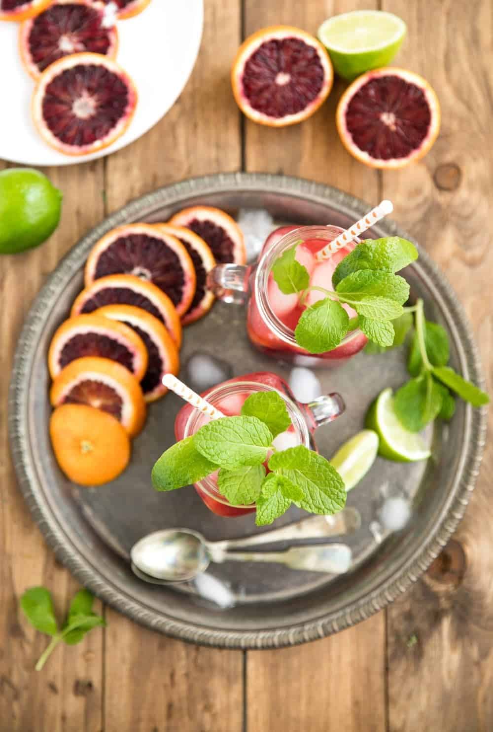 Winter Mocktails - The Littlest Crumb
