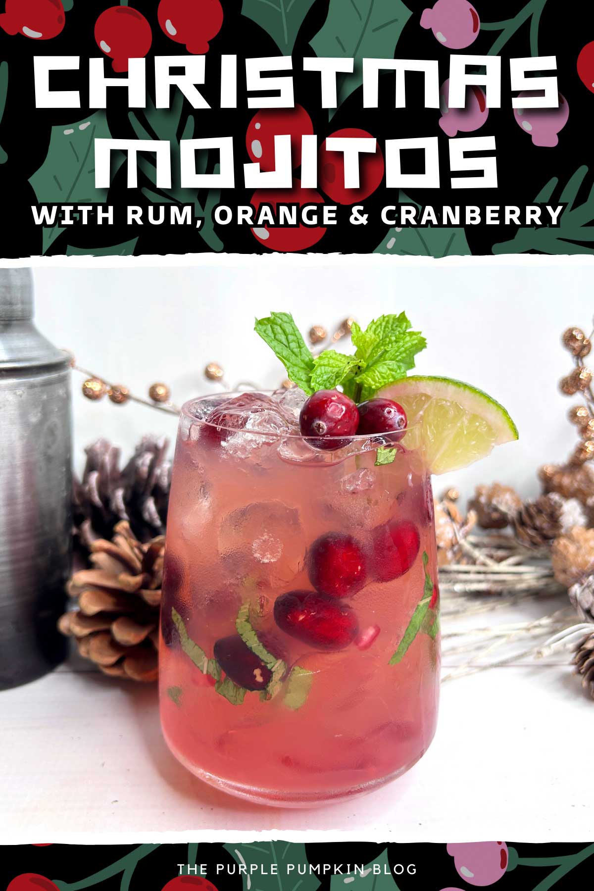 Christmas Mojitos - The Littlest Crumb