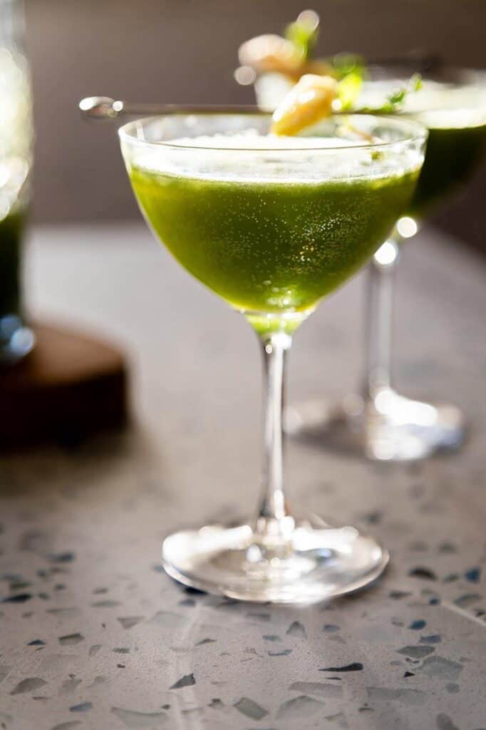 Green Mocktails - The Littlest Crumb