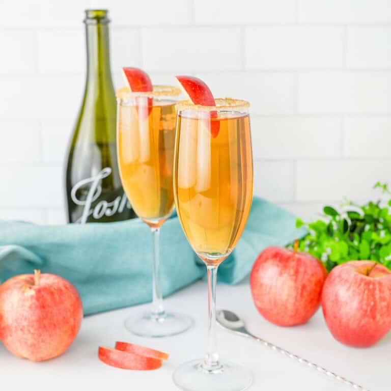 Fall Champagne Cocktails - The Littlest Crumb