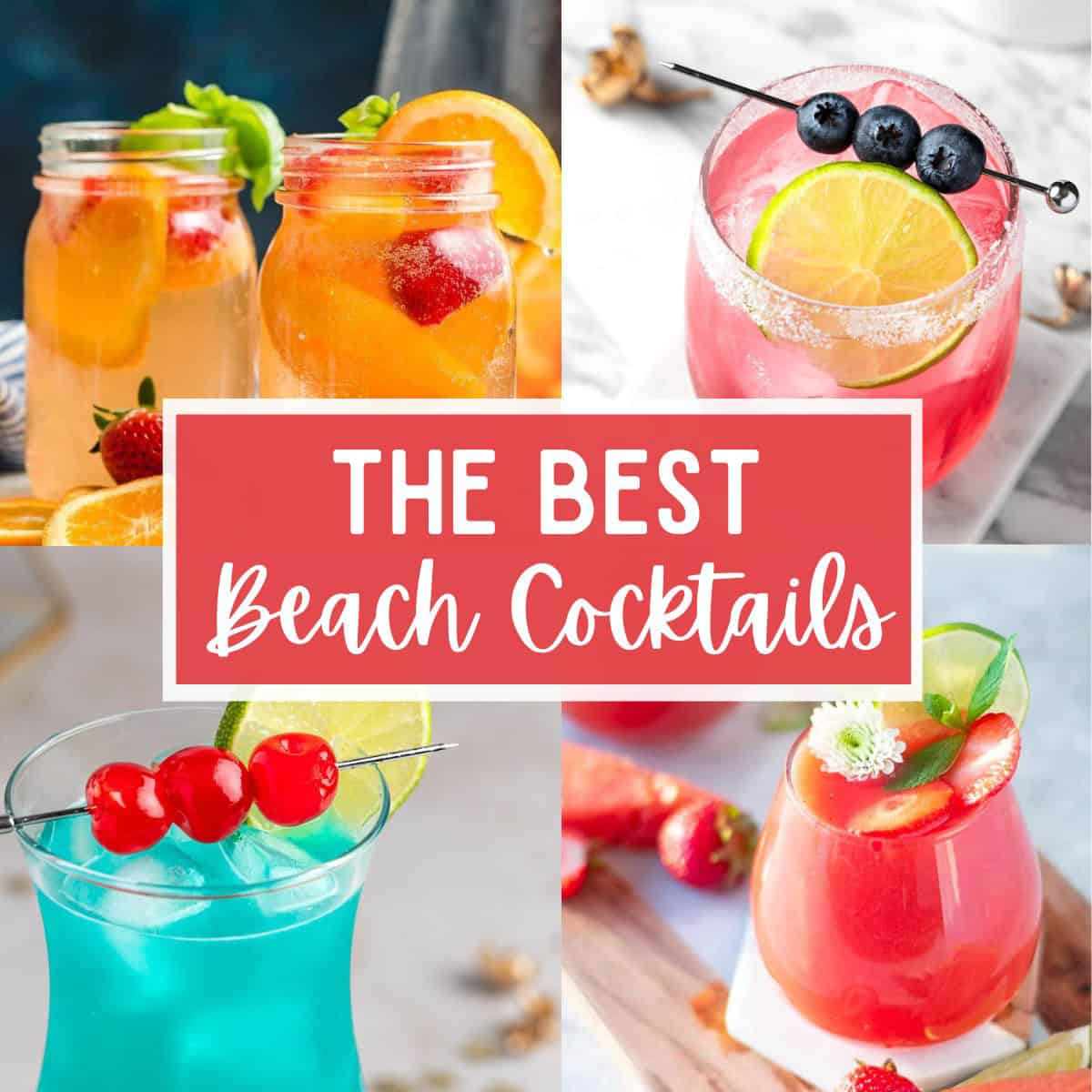 The Best Cocktails For The Beach - The Littlest Crumb