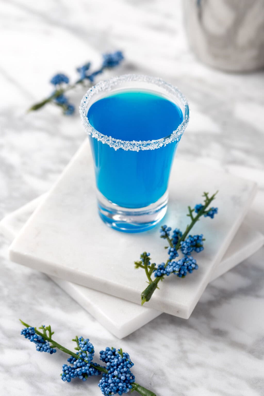 Blue Gatorade Shot - The Littlest Crumb