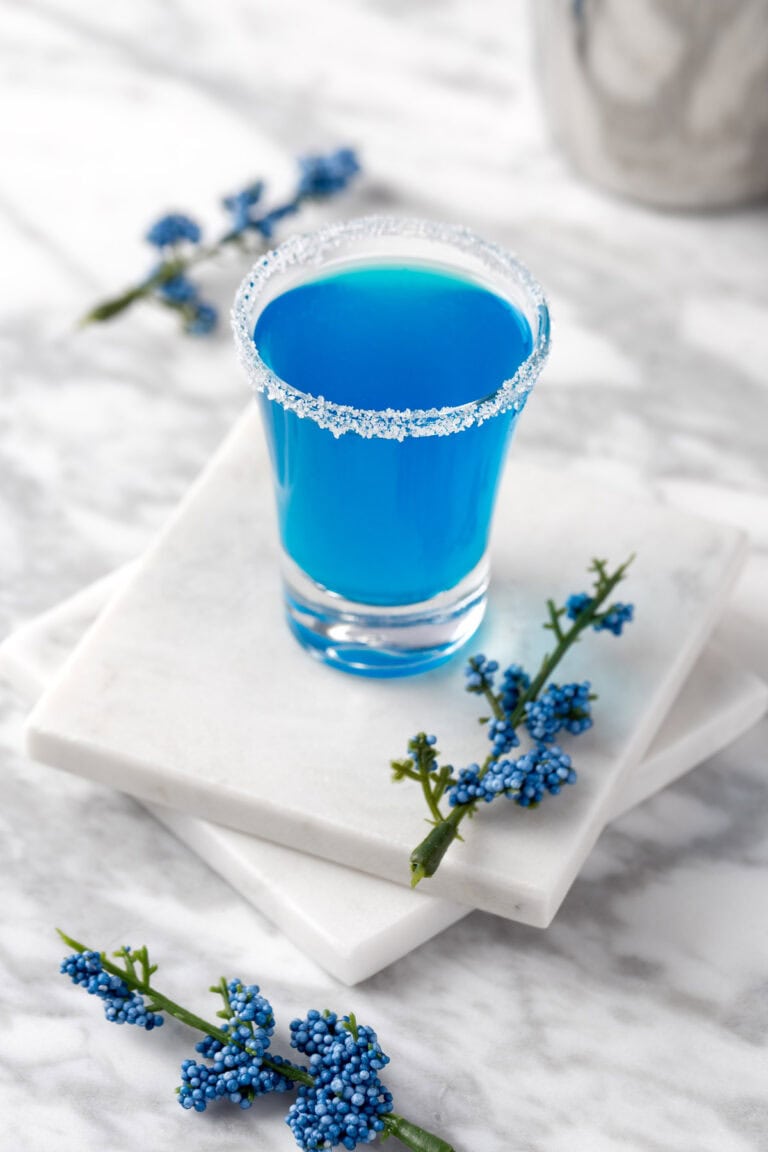 Blue Gatorade Shot - The Littlest Crumb