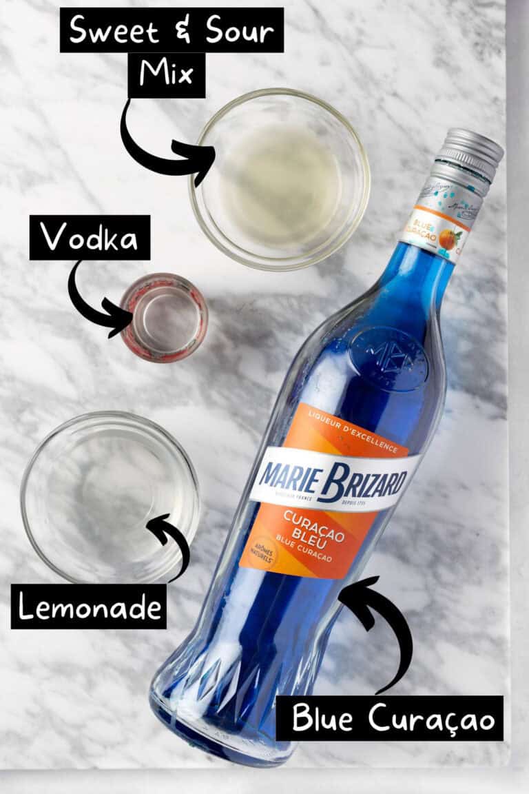 Blue Gatorade Shot - The Littlest Crumb