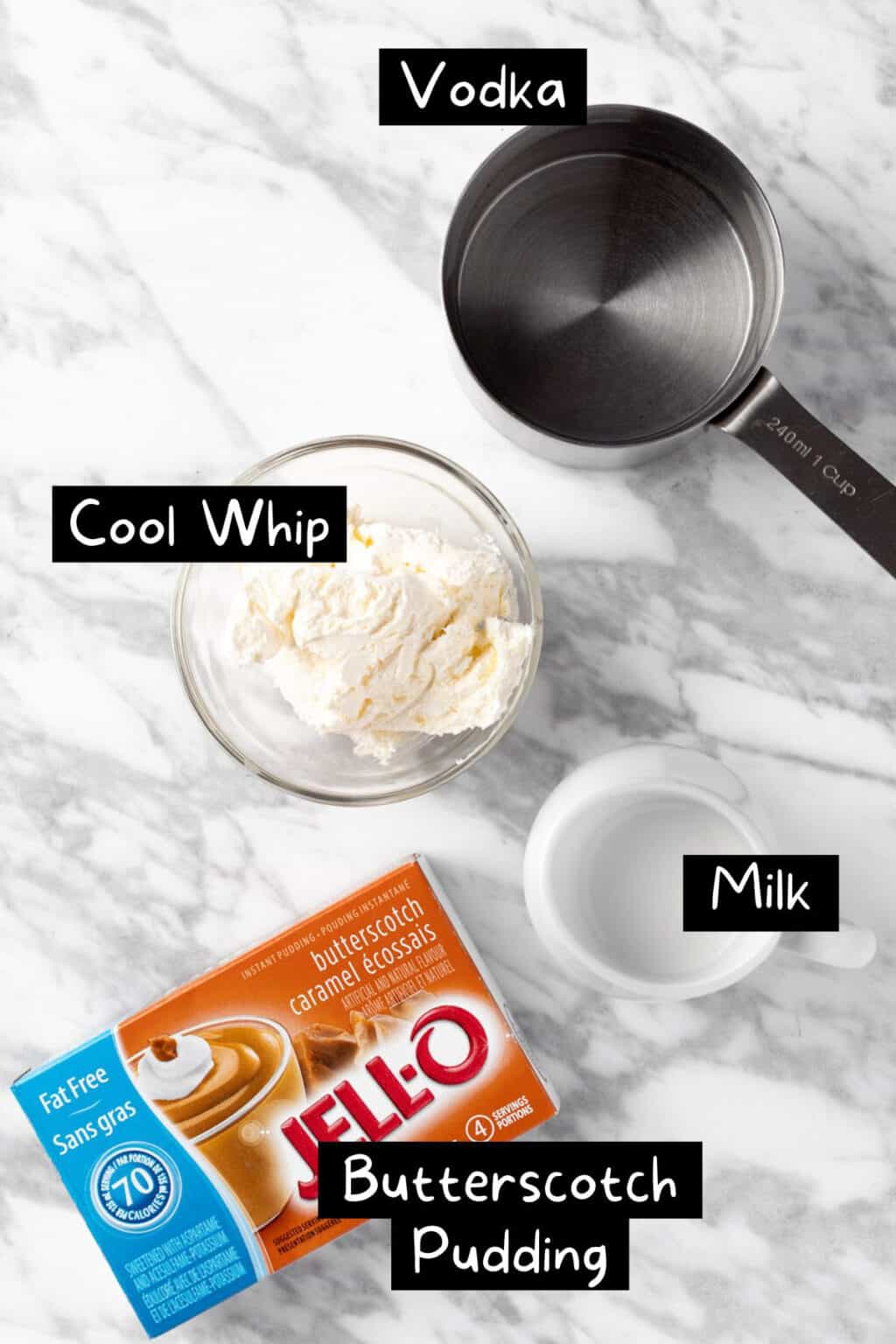 Butterscotch Pudding Shots - The Littlest Crumb