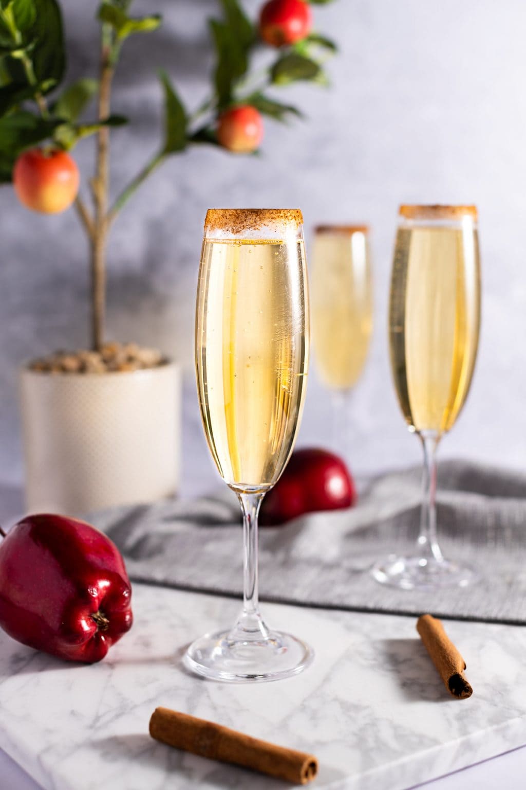 Caramel Apple Mimosa - The Littlest Crumb