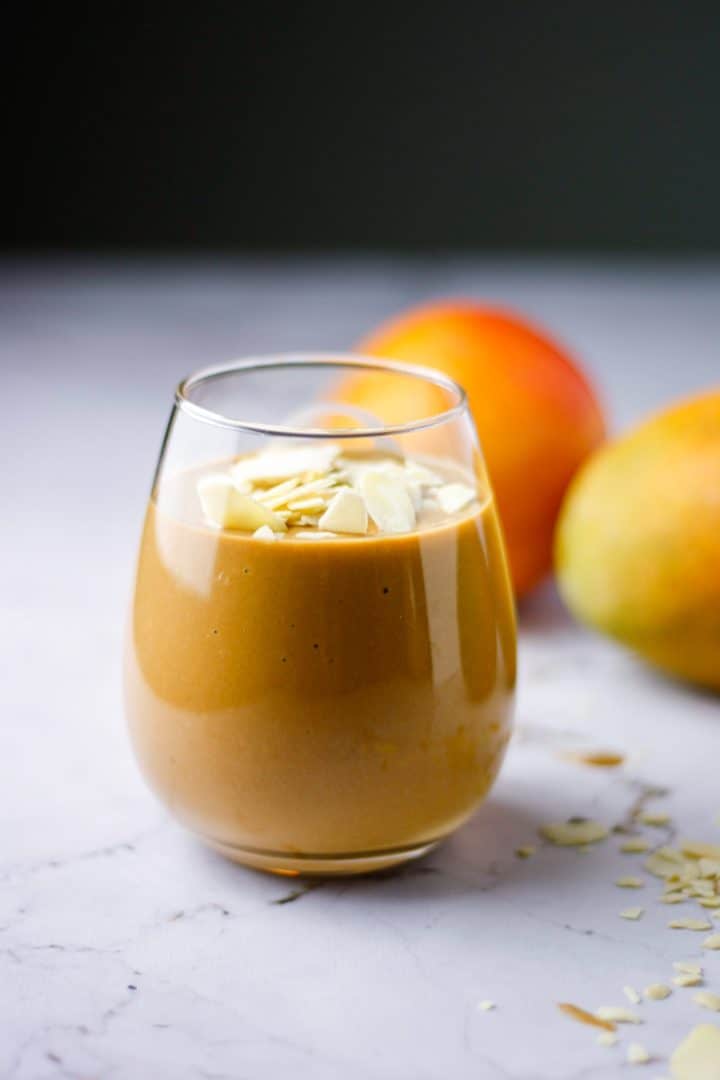 Chocolate Mango Smoothie - The Littlest Crumb