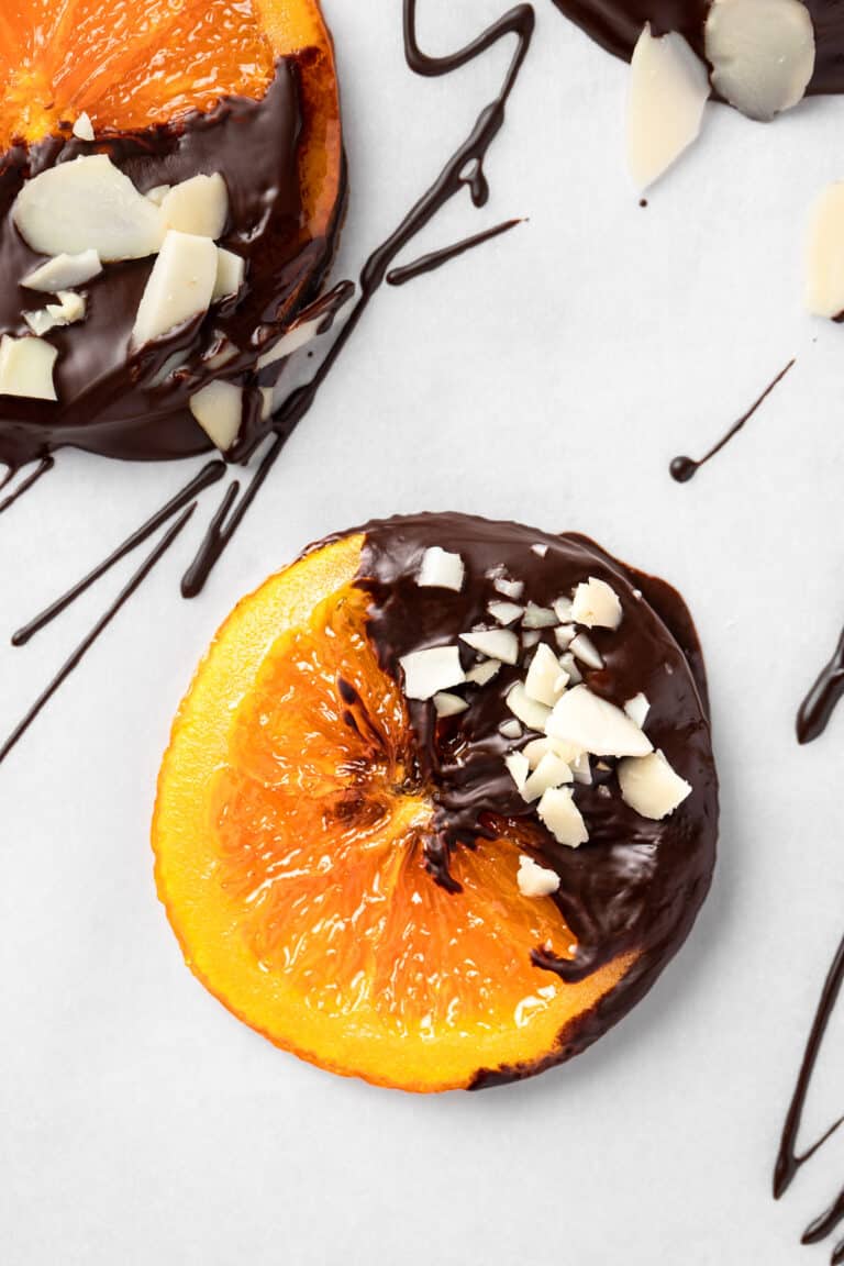 Chocolate Orange Slices - The Littlest Crumb