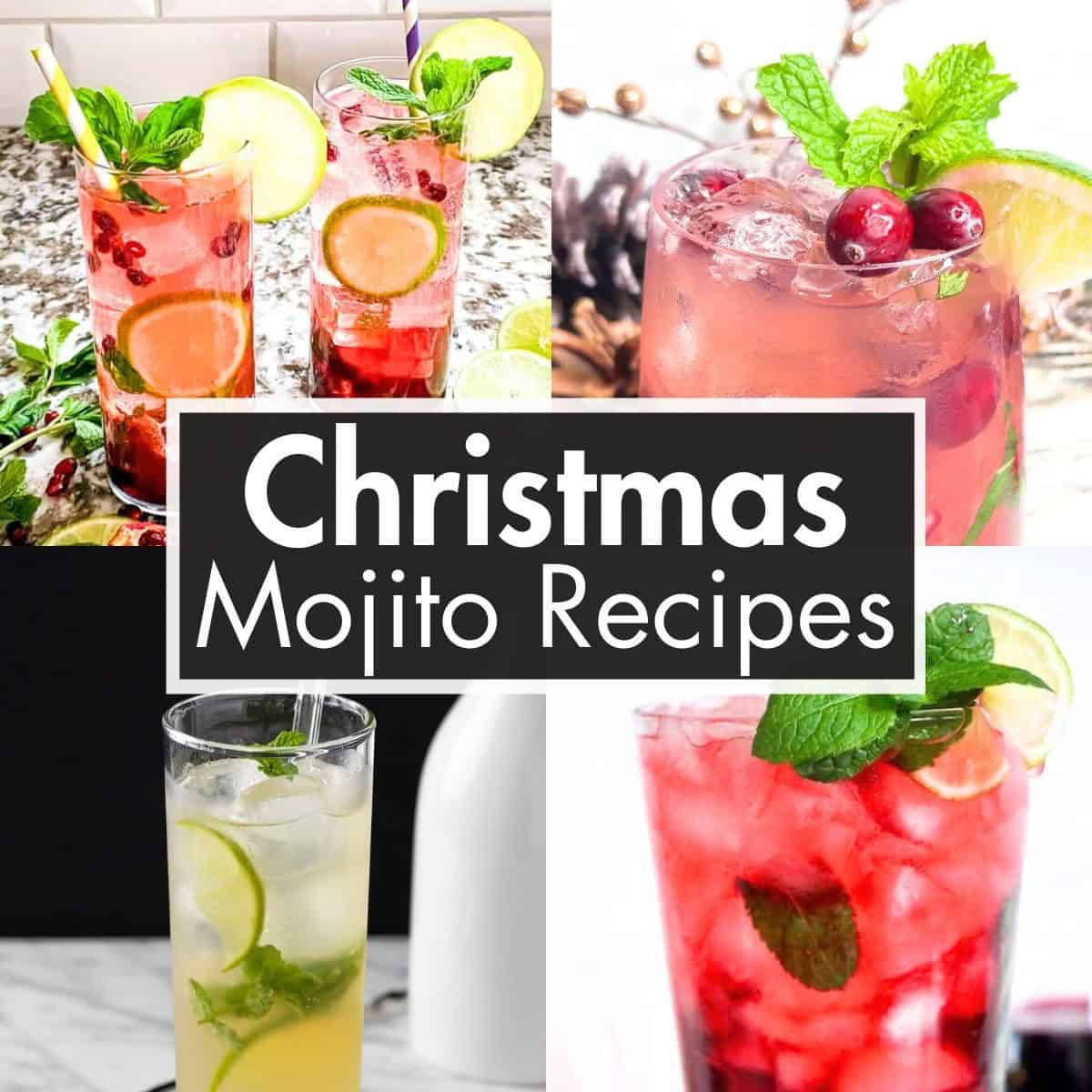 Christmas Mojitos - The Littlest Crumb