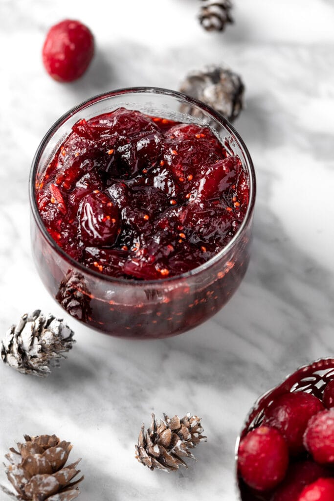 Cranberry Compote - The Littlest Crumb