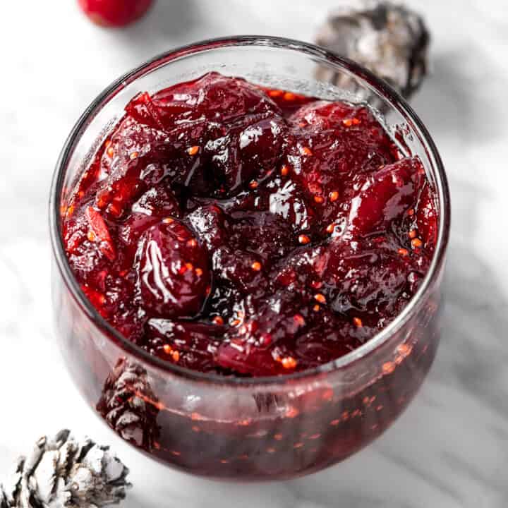 Cranberry Compote - The Littlest Crumb