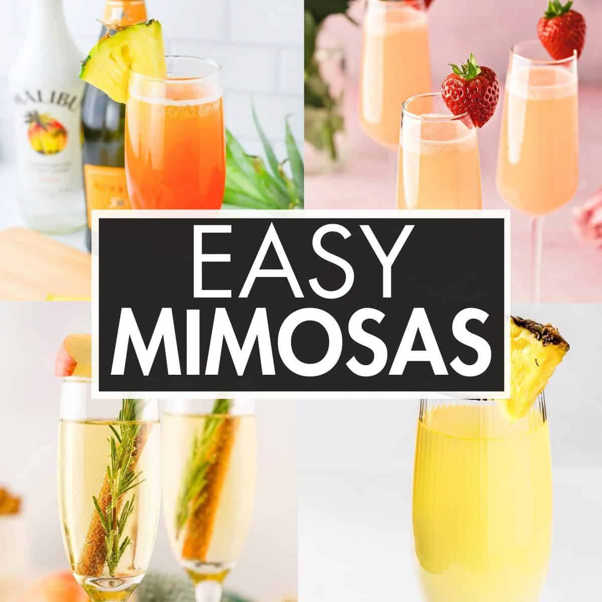Easy Mimosa Recipes - The Littlest Crumb