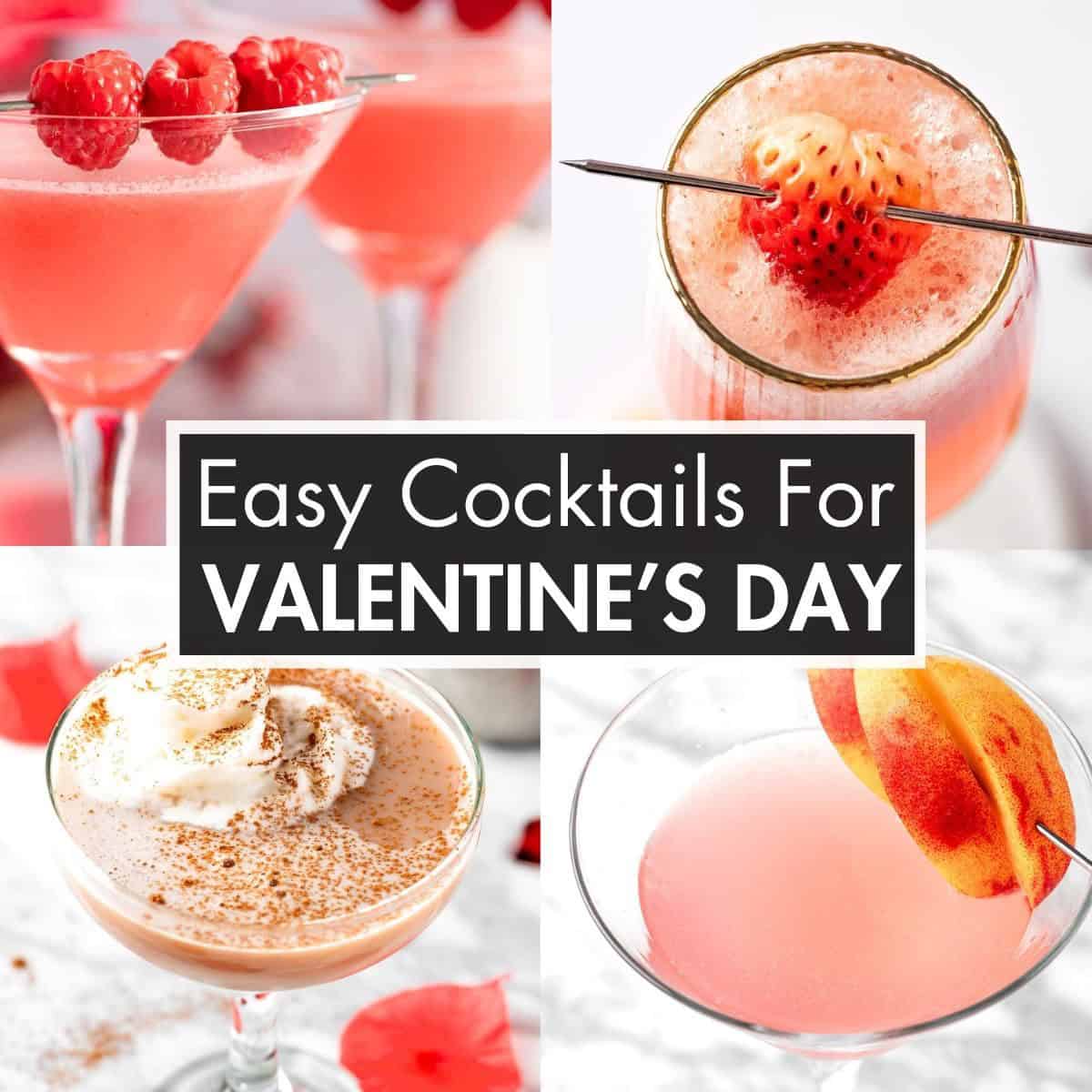 Easy Valentine’s Cocktails - The Littlest Crumb