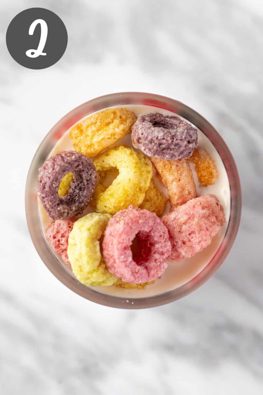 Fruit Loop Shot - The Littlest Crumb