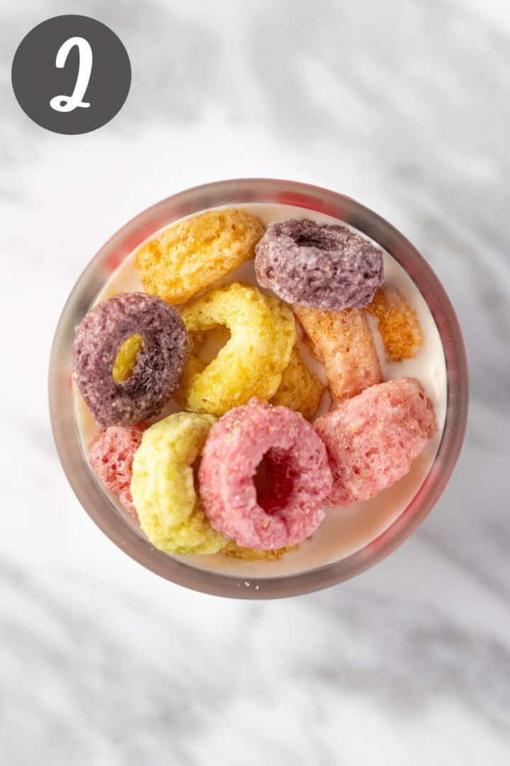 Fruit Loop Shot - The Littlest Crumb