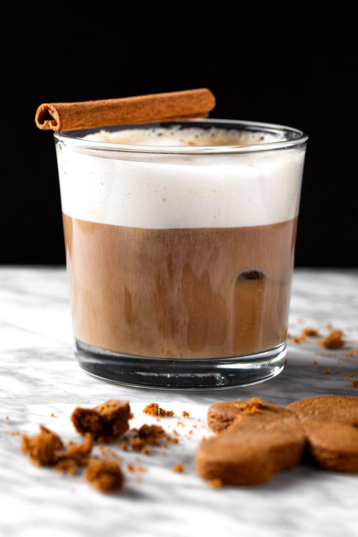 Iced Gingerbread Latte - The Littlest Crumb