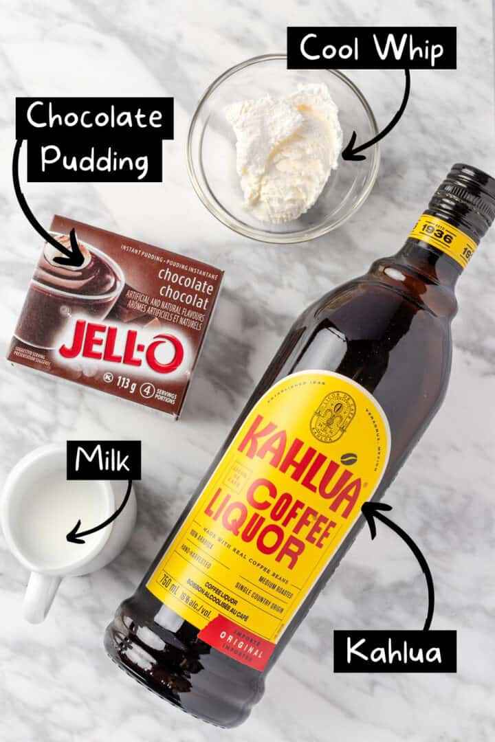 Kahlua Pudding Shots - The Littlest Crumb