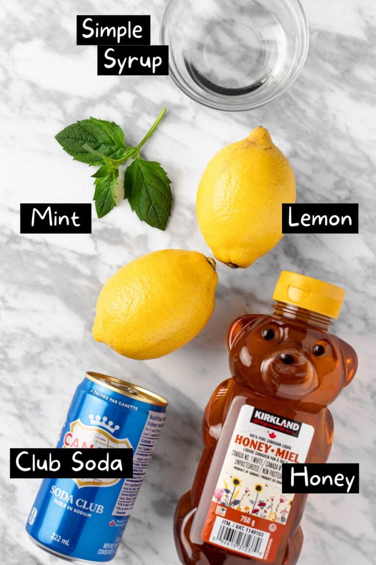 Lemon Mint Mocktail - The Littlest Crumb