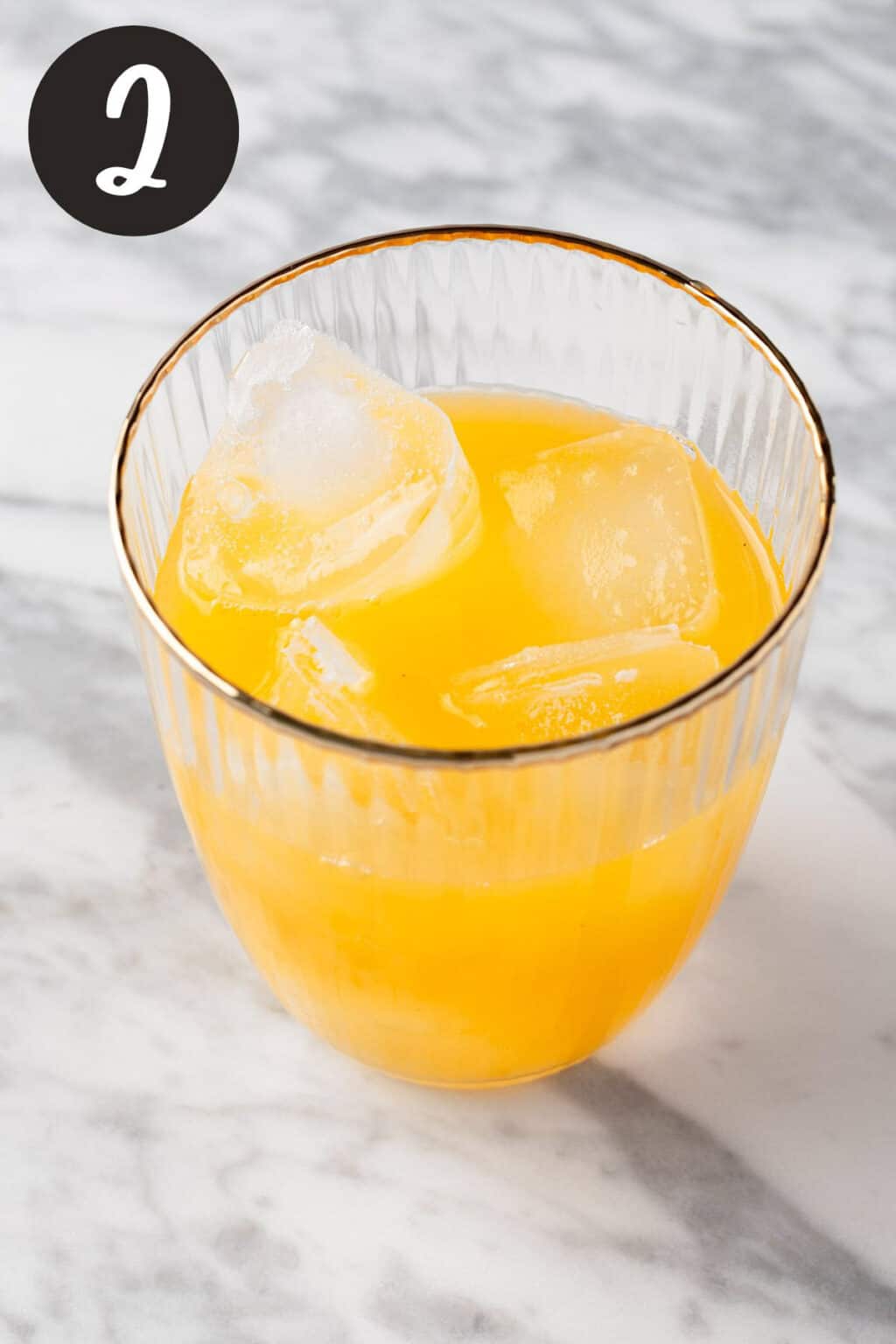 Mango Rum Cocktail - The Littlest Crumb