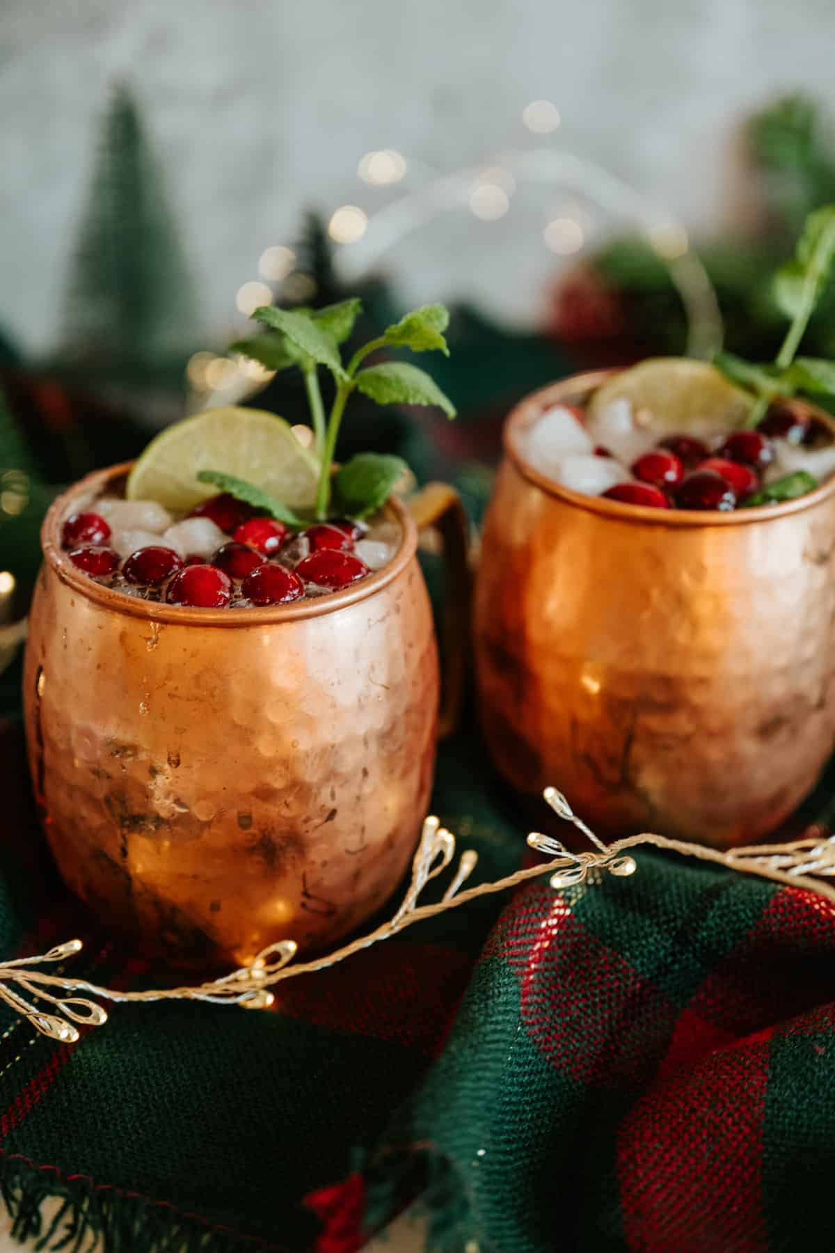 Christmas Tequila Cocktails - The Littlest Crumb