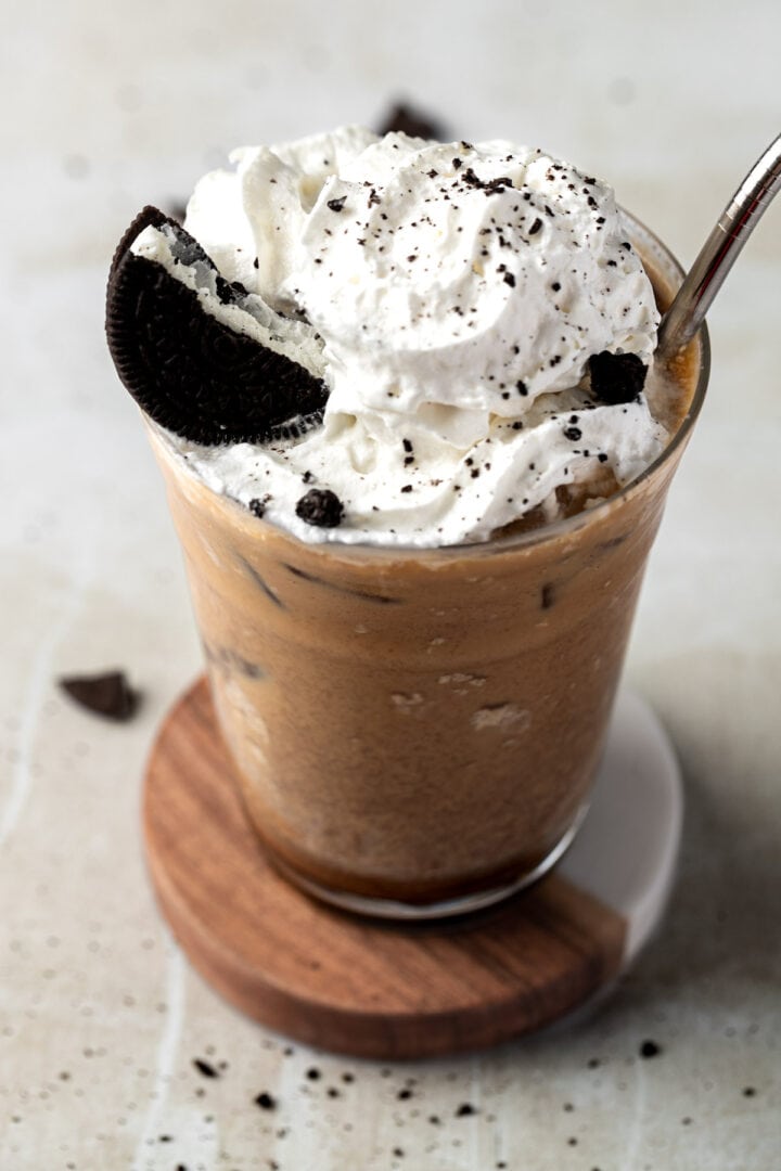 Oreo Iced Coffee - The Littlest Crumb