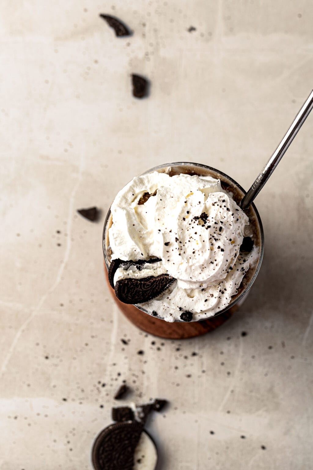 Oreo Iced Coffee - The Littlest Crumb