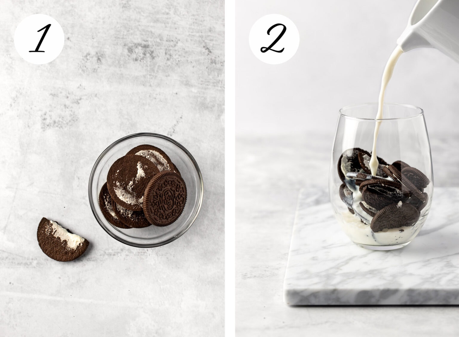 Oreo Milk Tea - The Littlest Crumb