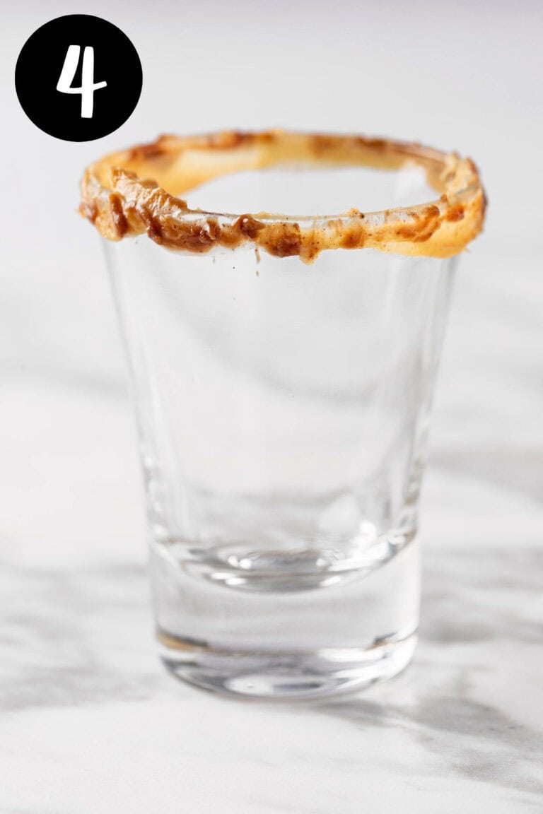 Peanut Butter Cup Shot - The Littlest Crumb