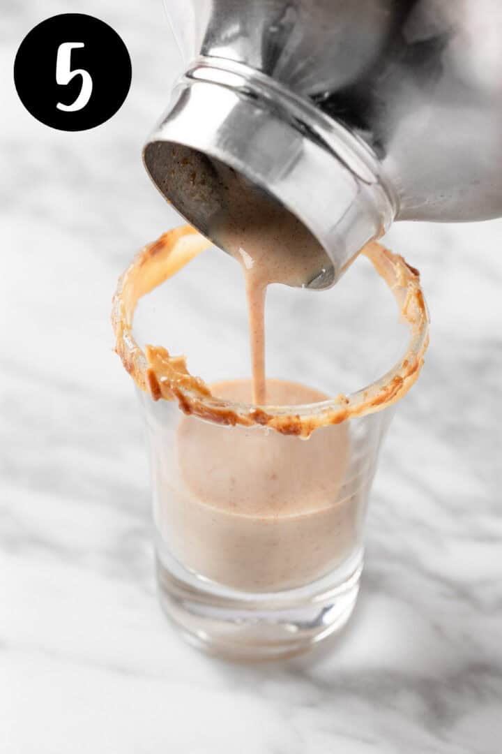 Peanut Butter Cup Shot - The Littlest Crumb