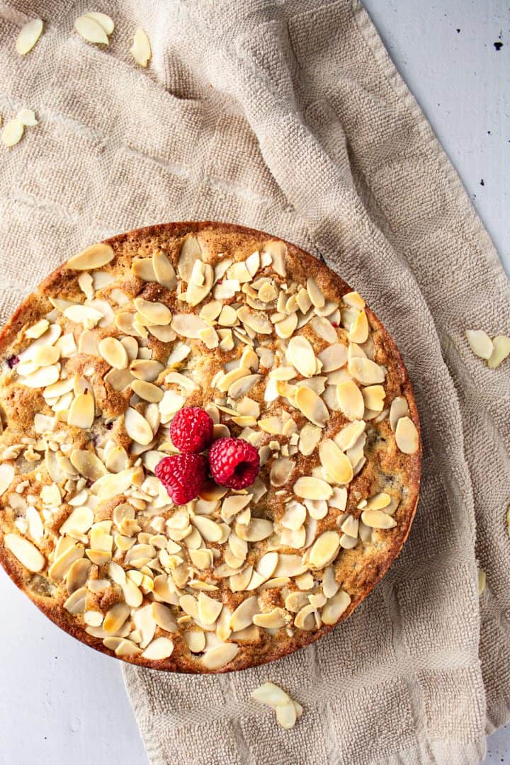 Pear and Raspberry Cake - The Littlest Crumb