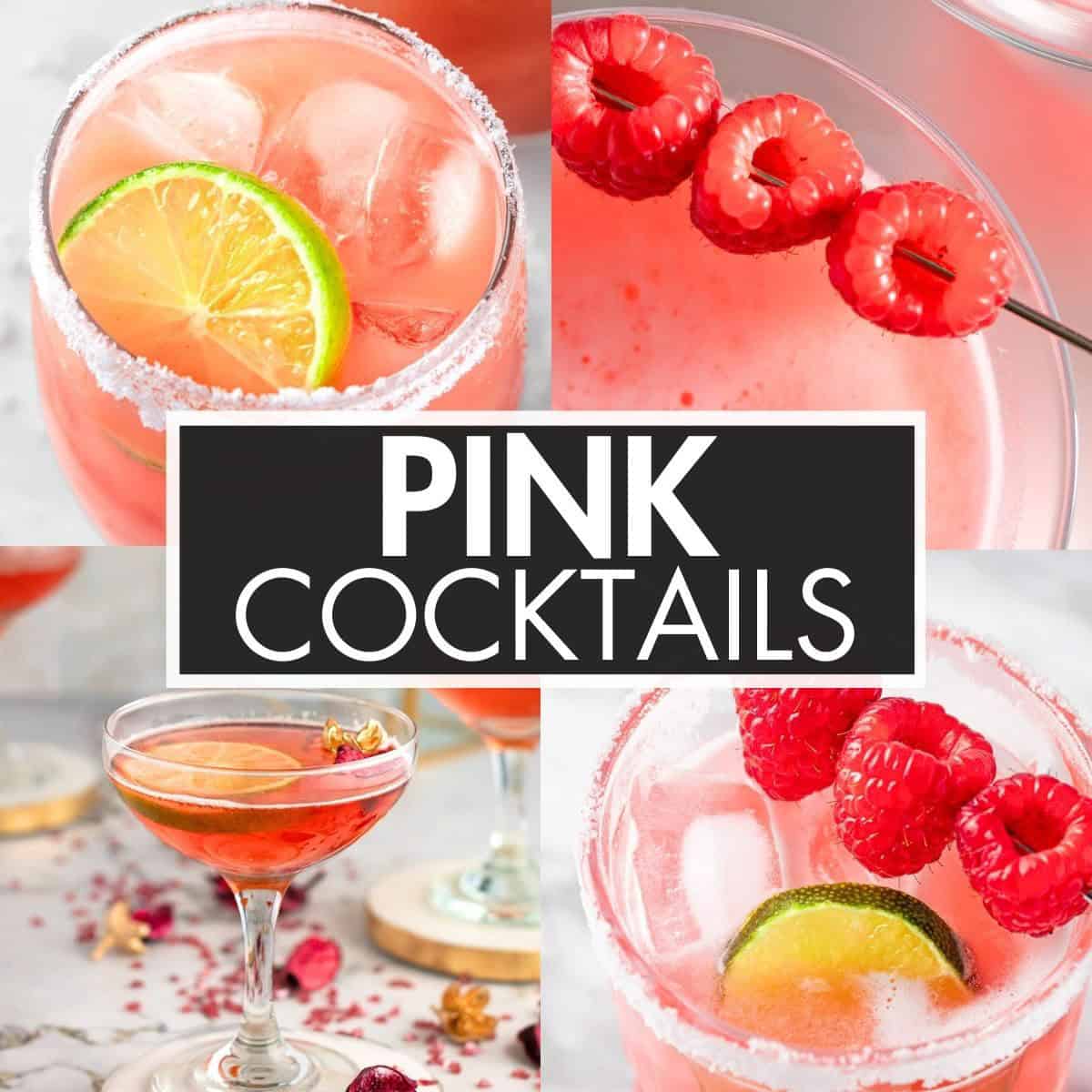 Pink Cocktails - The Littlest Crumb