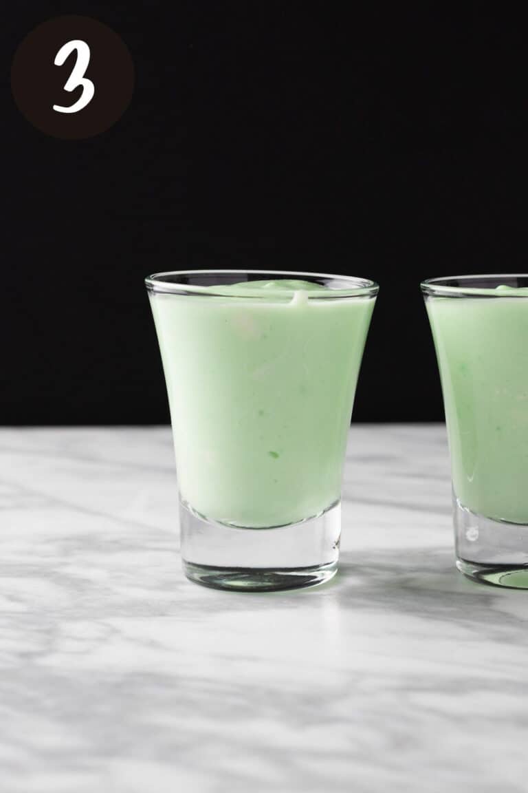 Pistachio Pudding Shots - The Littlest Crumb