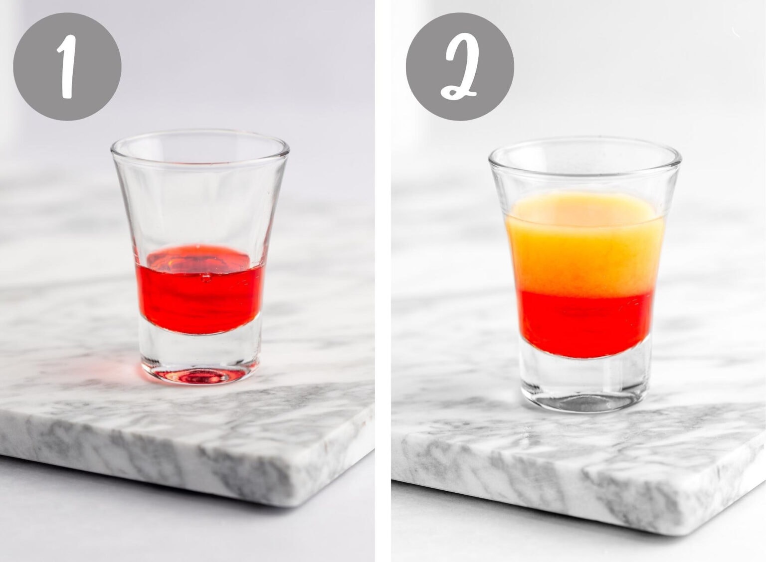 Rainbow Shots - The Littlest Crumb