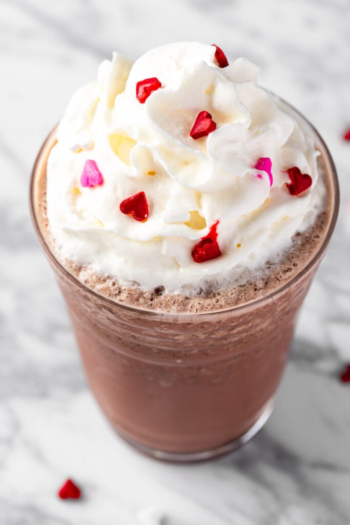 Red Velvet Frappuccino - The Littlest Crumb