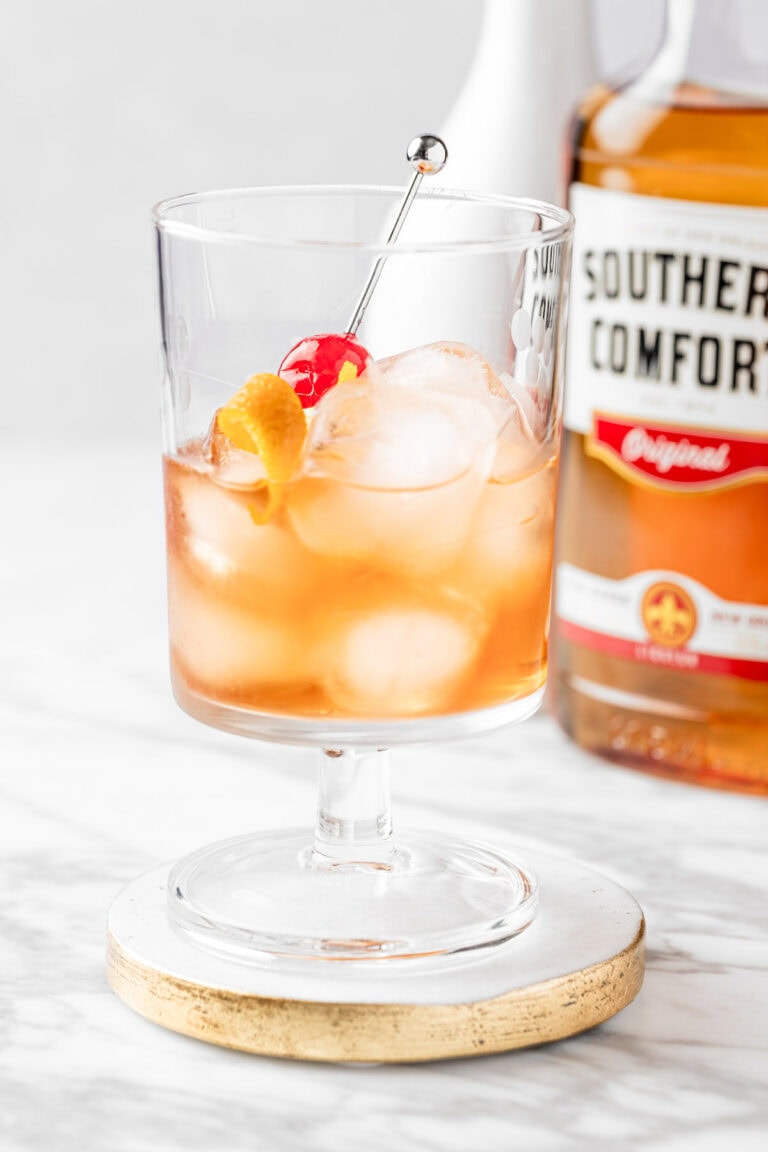 Southern Comfort Old Fashioned - The Littlest Crumb