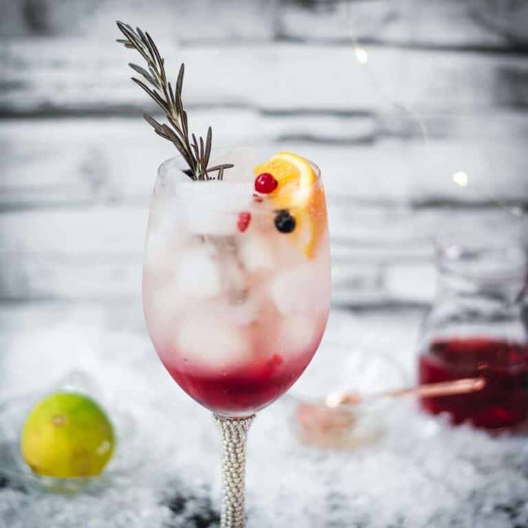 Christmas Prosecco Cocktails - The Littlest Crumb