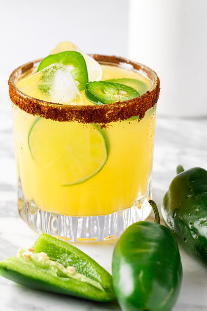 Spicy Margarita Mocktail - The Littlest Crumb