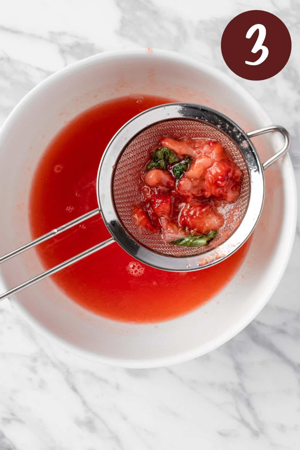 Strawberry Basil Mocktail - The Littlest Crumb