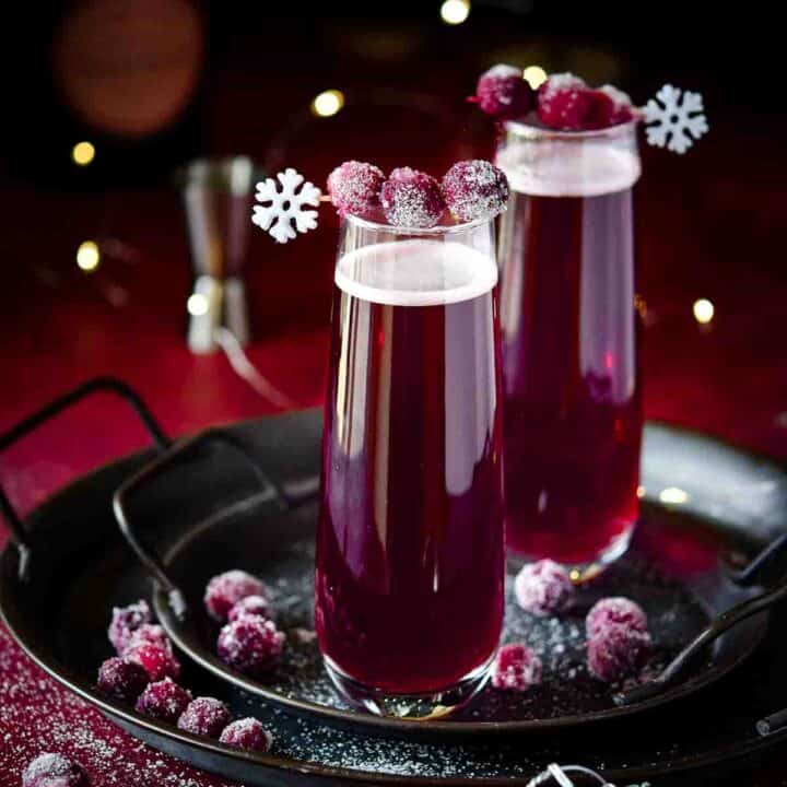 Christmas Mimosas - The Littlest Crumb