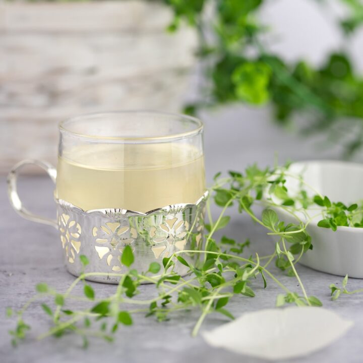 Thyme Simple Syrup - The Littlest Crumb