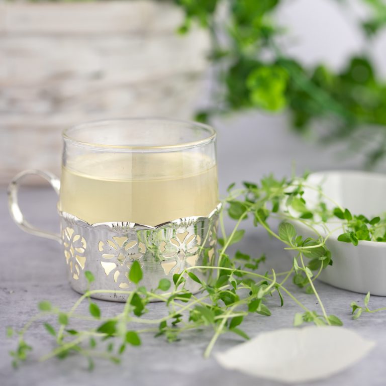 Thyme Simple Syrup - The Littlest Crumb
