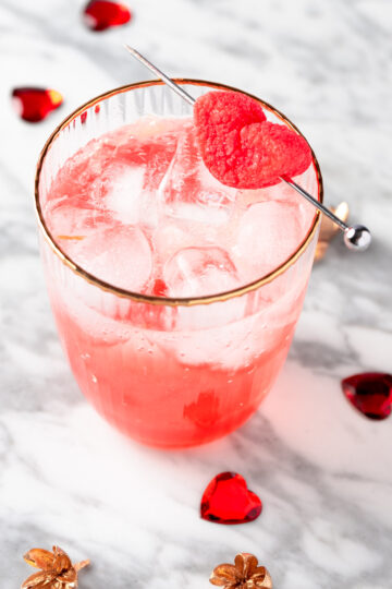 Valentine’s Day Mocktail - The Littlest Crumb
