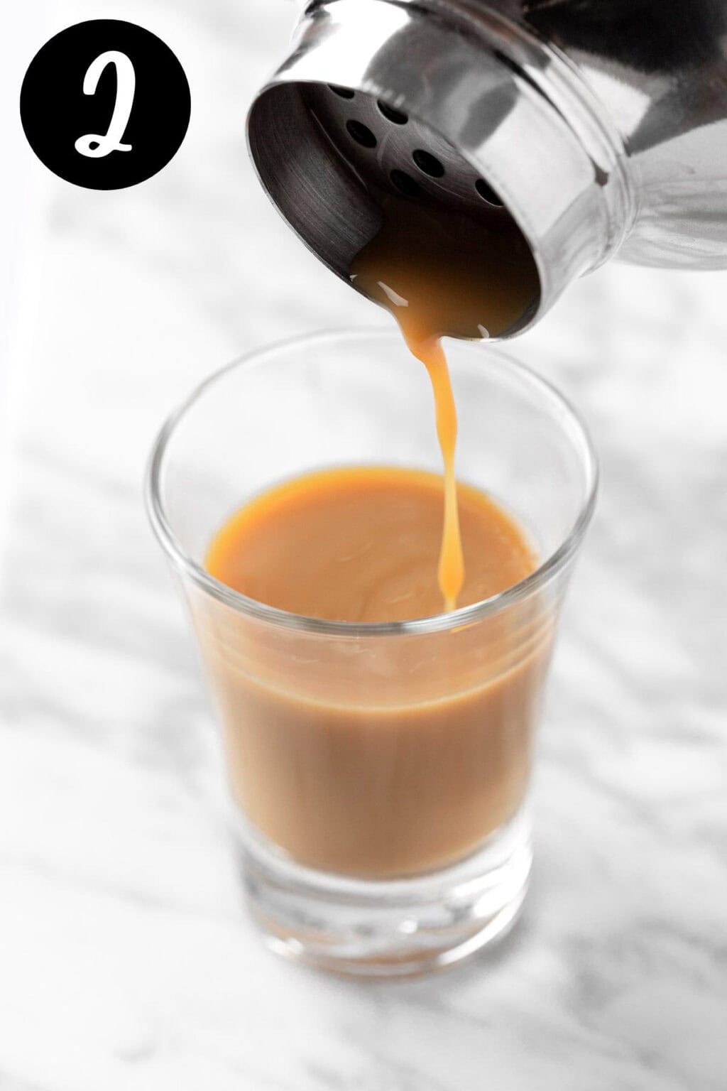 White Russian Shots - The Littlest Crumb